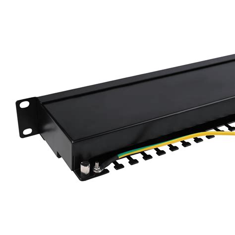 Cat6 Shielded Patch Panel 24 Port Vcelink