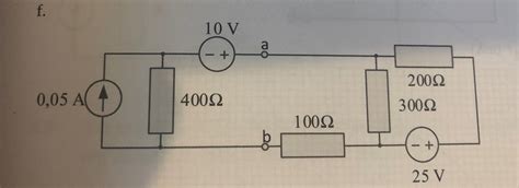 Thévenin Krets Fysik Universitet Pluggakuten