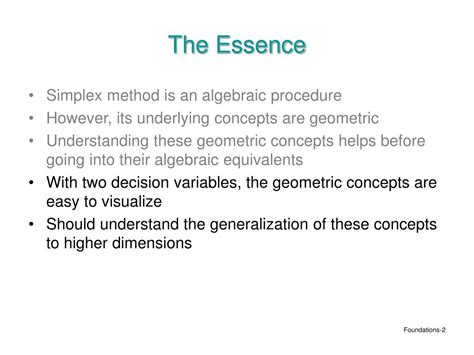 ppt the theory of the simplex method powerpoint presentation free