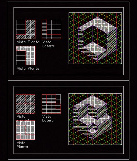 descriptive geometry dwg block for autocad designs cad