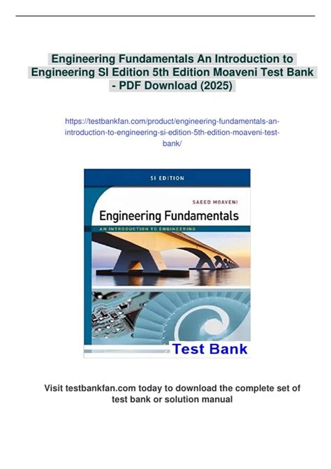 Summary Engineering Fundamentals An Introduction To Engineering Si Edition 5th Edition Moaveni