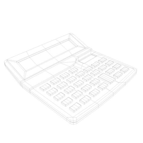 Calculator D Model By Zombieblack