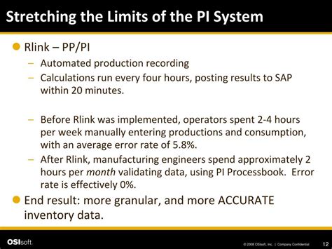 PPT The PI System A Vital Technology PowerPoint Presentation Free Download ID