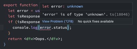 `isrouteerrorresponse` Types Are Wrong · Issue 5797 · Remix Runremix