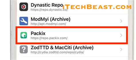 Packix Repo Best Cydia Repo With Source ITechBeast