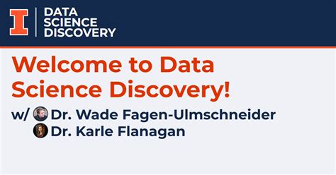 Welcome To Data Science Discovery Data Science Discovery