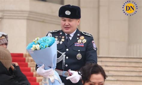 Цагдаагийн дэд хурандаа М Баттүшиг “Монгол Улсын гавьяат тамирчин” цол хүртлээ Dnn Mn