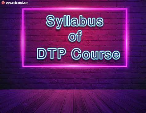 Information Regarding Dtp Course Top 5 Best Scope Details