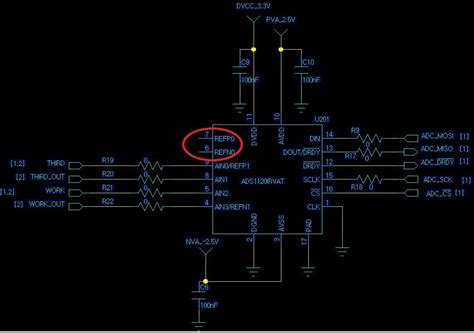 ADS1120 Please Check The Schematic With Internal Voltage Reference Data Converters Forum