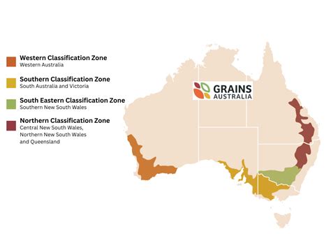 Wheat Classification Zones Grains Australia