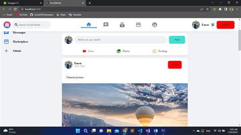 Github Emon072facebook Clone Angular Aspnet