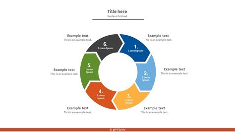 Ppt Flow Circular Diagrams 7 Steps Circular Chevron Diagram