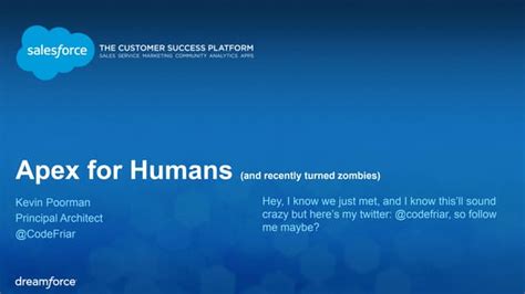 Apex For Humans Ppt