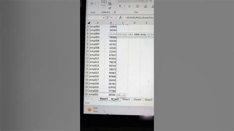 Excel Vlookup And Trim Function 😎 Fetch Data From Another Sheet In