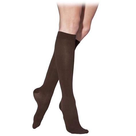 Sigvaris Essential 232 Cotton Womens 20 30 Closed Toe Knee High