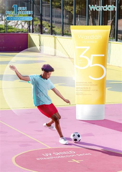 Sunscreen Uv Shield Wardah In 2025 Social Media Design Campaign