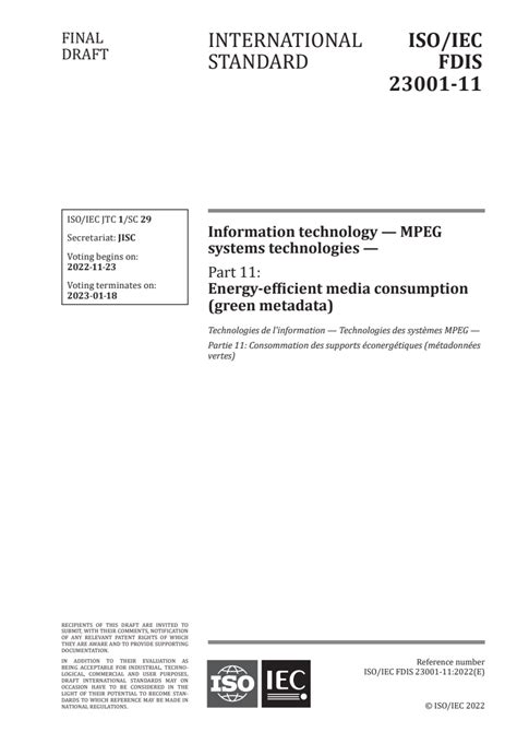 ISO IEC Information Technology MPEG Systems Technologies Part