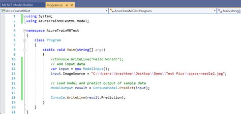 Unhandled Exception In Model Consumption Issue Dotnet
