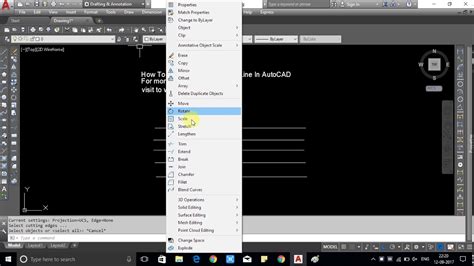How To Remove Or Trim Extra Line In AutoCAD YouTube