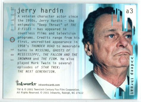 Jerry Hardin X Files
