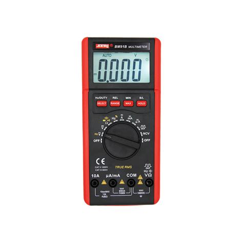 Bm91b High Precision Digital Multimeter Ac Dc Backlight Automatic Range Capacitance Meter Auto