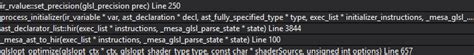 Crash On Const Variable Initialization Issue Aras P Glsl Optimizer GitHub