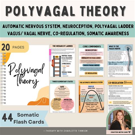 Polyvagal Theory Cheat Sheet Nervous System Regulation 20 Page Etsy