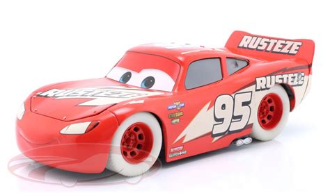 1 24 Jada Lightning Mcqueen Glow Racers 95 Disney Movie Cars Glow In