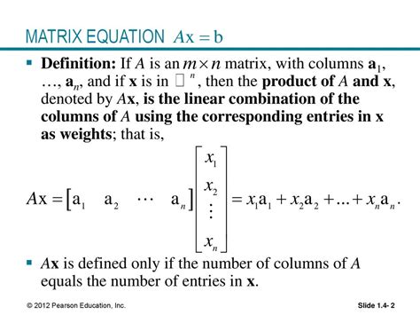 Linear Equations In Linear Algebra Ppt Download