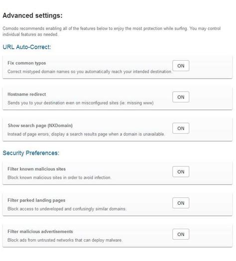 Comodo Securedns 20 Una Capa Extra De Protección Antimalware