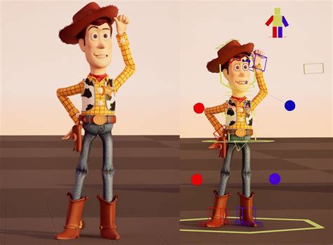 Sheriff Woody Rig Free 3d Model Unreal Control Rig Free 3d Model