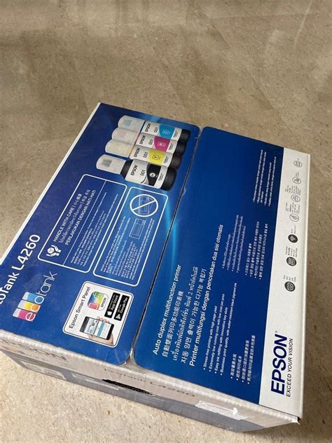 Empty Epson Printer Box Computers And Tech Printers Scanners And Copiers On Carousell