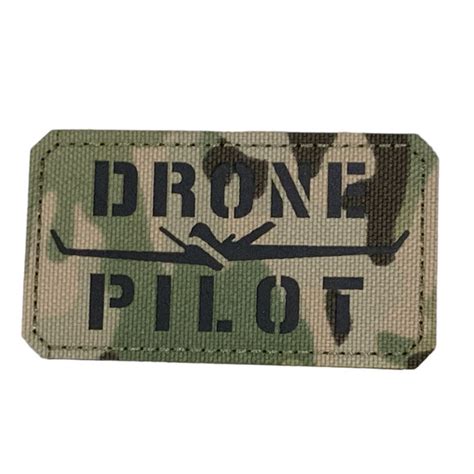 Drone Pilot Laser Cut Morale Patch Multicam Morale Patches Australia
