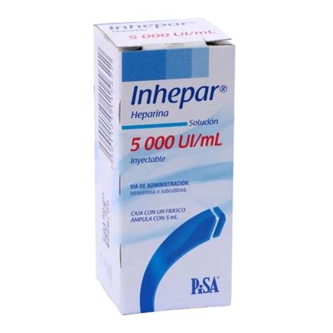 HEPARINA 5000 UI/ML 5ML - PRO Médicos