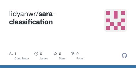 Github Lidyanwr Sara Classification
