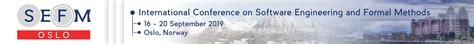 sefm 2019 international conference on software engineering and formal