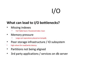 Dba Lounge Sql Server Performance Troubleshooting Ppt Databases Computer Software And