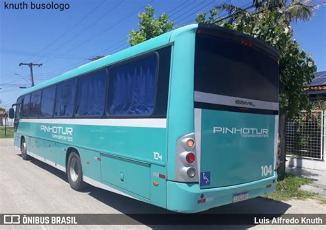 Pinho Tur Transporte E Turismo 104 Em Rio Grande Por Luis Alfredo Knuth Id 11798712 Ônibus