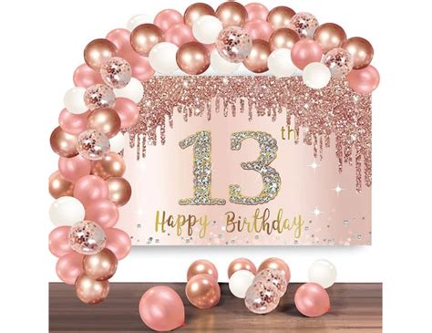 Happy 13th Birthday Banner