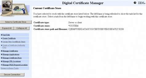 Setup Ssl Certificate Store On Ibm I Midrange Dynamics Wiki