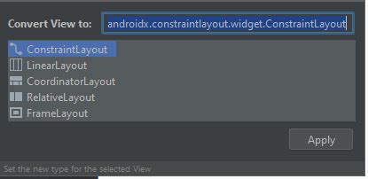 Android Studio How To Change Layout Stack Overflow