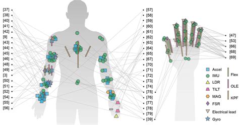 Infographic Of The Sensor Placements Download Scientific Diagram