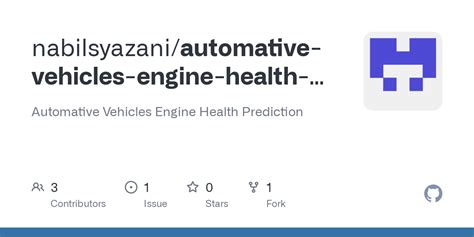 Github Nabilsyazani Automative Vehicles Engine Health Prediction Automative Vehicles Engine
