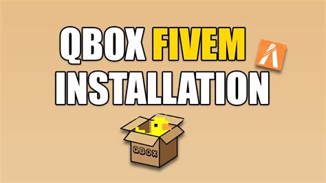 how to install qbox for fivem server youtube