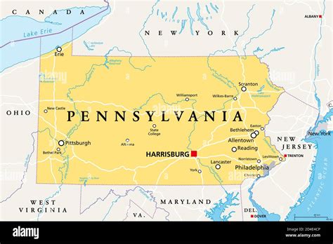 Pennsylvania Map