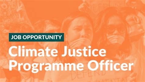 Vacancy Call For Climate Justice Programme Officer Asia Pacific Forum