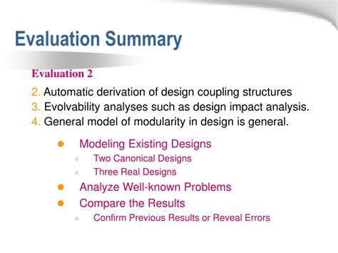 Ppt Modularity In Design Formal Modeling And Automated Analysis