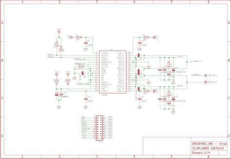 DsPIC F PWM Motor Driver Circuit DRV Electronics Projects Circuits