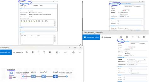 Anylogic The Dowtime Block With A Schedule Stack Overflow