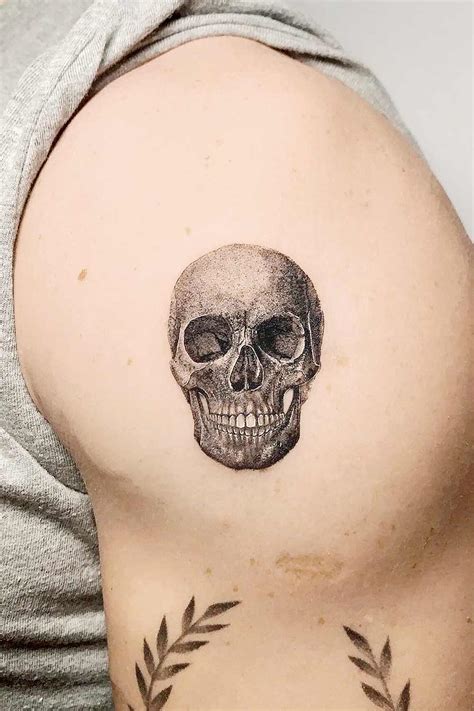Small Sugar Skull Tattoo Meaning